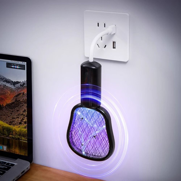 Portable Pest Control Mosquito Swatter UV Light Mosquito Killer Lamp ...