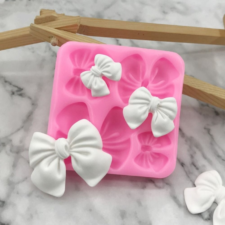 Soap DIY Cute Sugar Craft Cake Decorations Candy Fondant Cake Bow ...