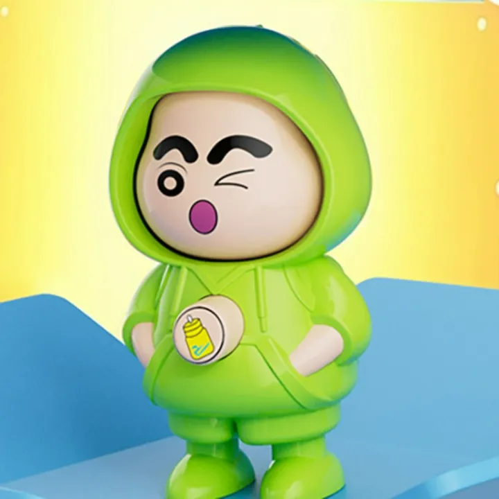 Collectible Model With Keychain Crayon Shin-chan Face Changing Doll ...