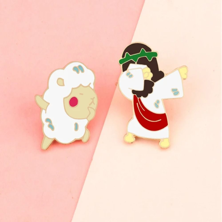 Coat Little Sheep Messiah Brooches Swag Dancing Originality Brooches ...