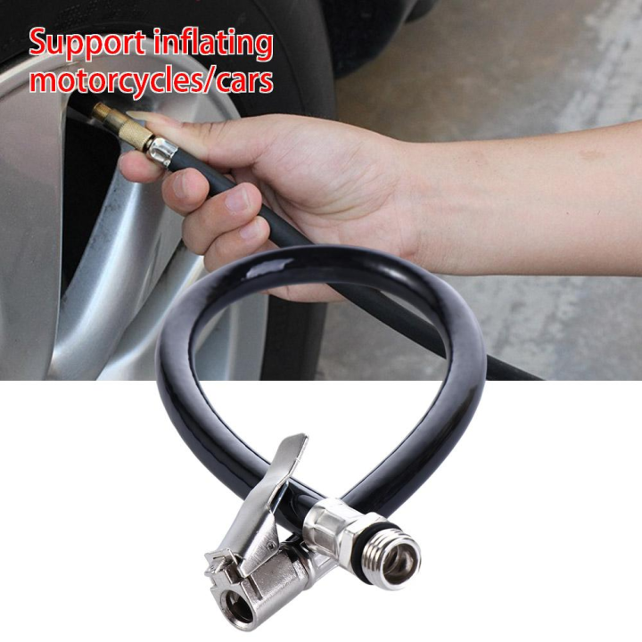 Portable Tire Pressure Lock On Clip Car Accessories Adapter Pneumatic ...