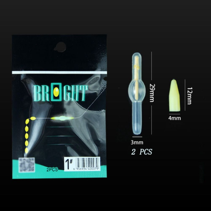 Battery Free Tube Shape Luminous Seven-Star Fish Float Fishing Float ...