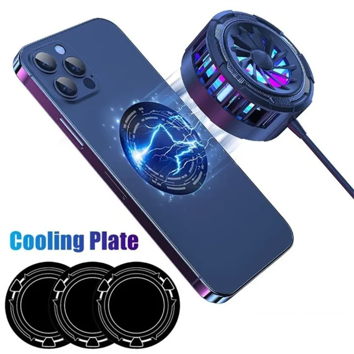 5Pcs Cooling Fans Plate Magnetic Radiator Radiator Stikcers Cooler ...