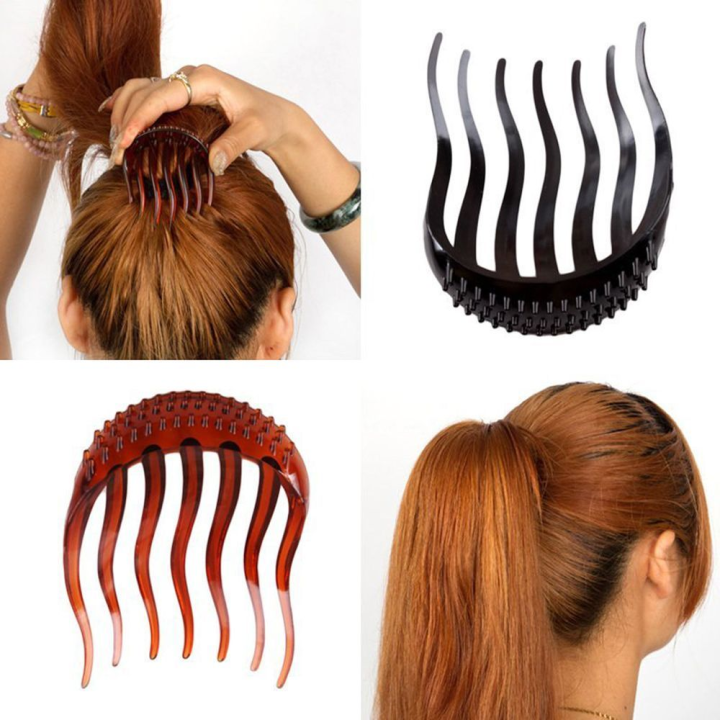 New Tips Hot Sale Volume Inserts Comb Bumpits Bouffant Ponytail Hair ...