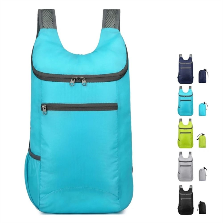 Leisure Waterproof Folding Backpack Ultralight Foldable Camping ...