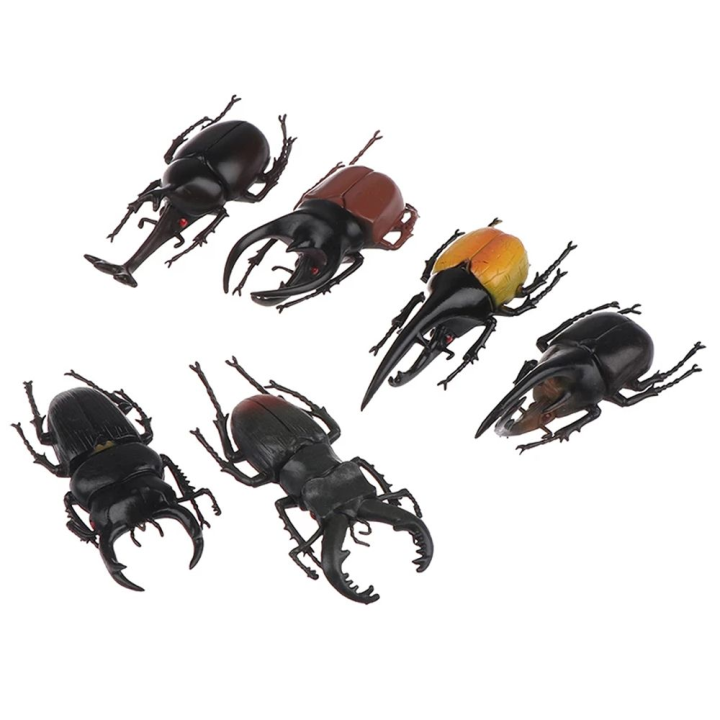 Teaching Aids Animal Collection Insect Toy Joke Toys Fake Beetle ...