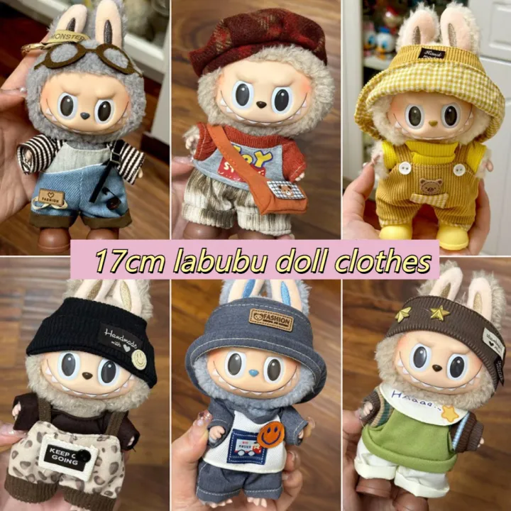 Toy Accessories Dress 17cm Labubu Clothes Fashion Set Dress Up Labubu ...