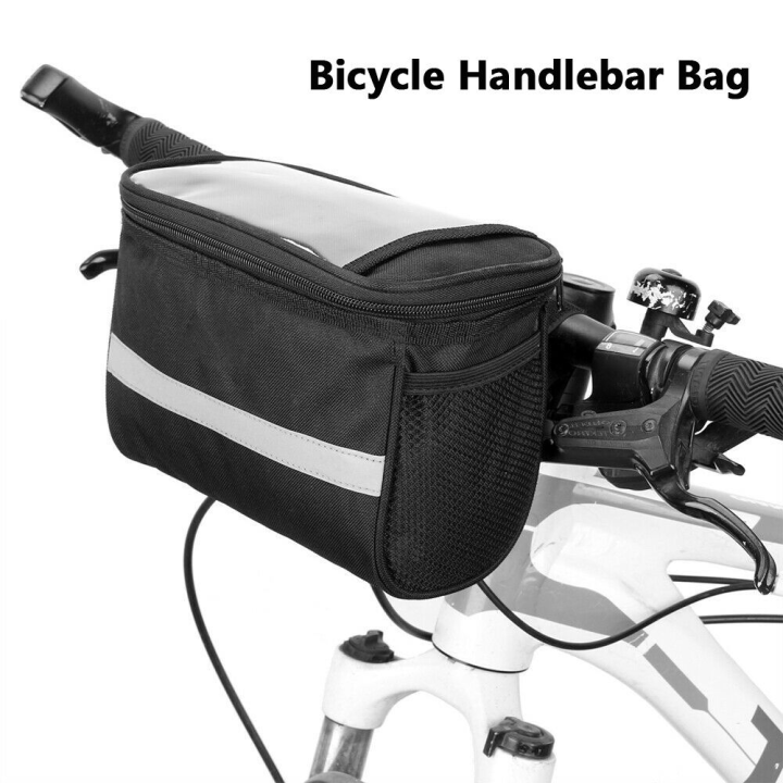Front Pannier MTB Outdoor Sports Basket Cycling Bags Cargo Storage ...