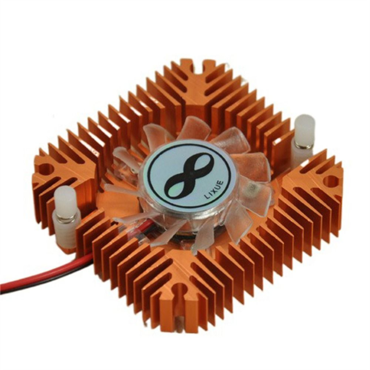 for 1W 3W 5W 10W 55mm Cooling Fan Graphics Card Radiator Cooling Pad ...