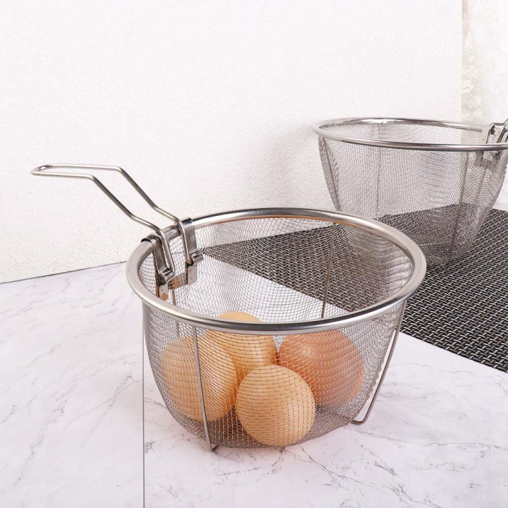 Home Onion Rings Stainless Steel Kitchen Foldable with Handle Filter ...