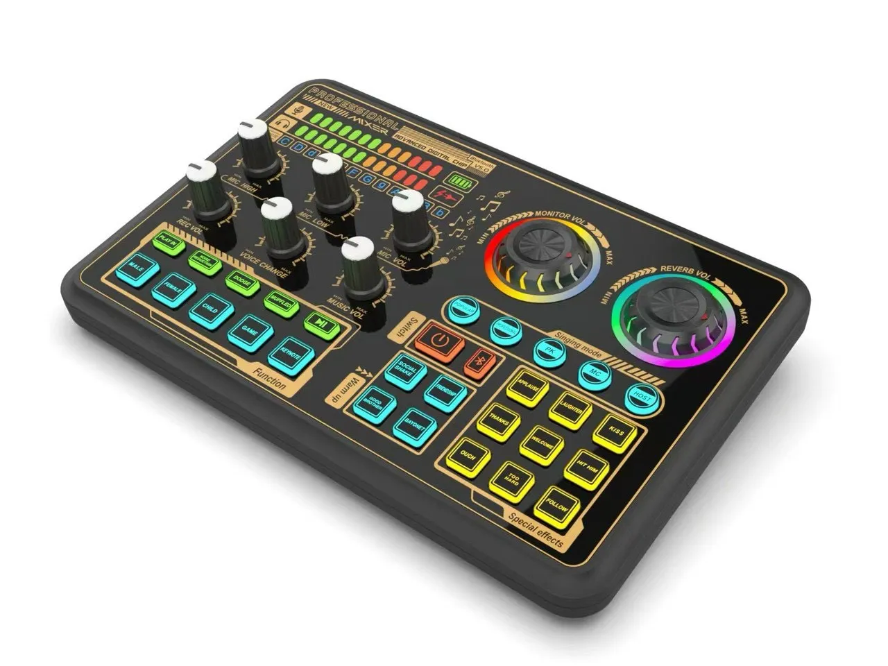 Sound Card K600 Professional Live Streaming Equipment Parts Audio ...