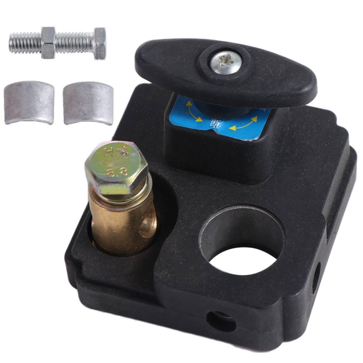 Durable 12V/24V Car Battery Disconnect Switch Quick Cut-off Disconnect Isolator Power Cutoff ...