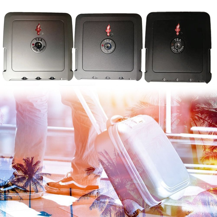 Portable TSA 3 Digit Combination Lock Lock Catch Security Tool Suitcase ...