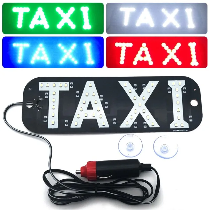 Colorful Signal Beacon LED Taxi Light 45SMD 2835 with Switch Car Signal ...