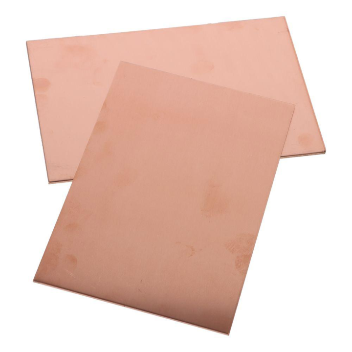 Material Rectangle Metal Plate 100*150mm T2 Copper Discs Pure Copper ...