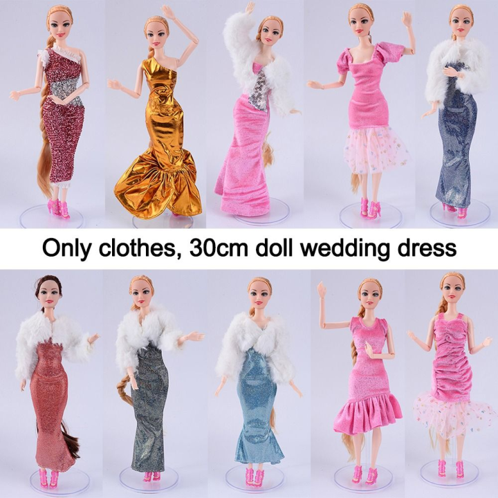 High Quality Mini Doll Clothes DIY Clothes Cute Doll Dress Set Clothes ...