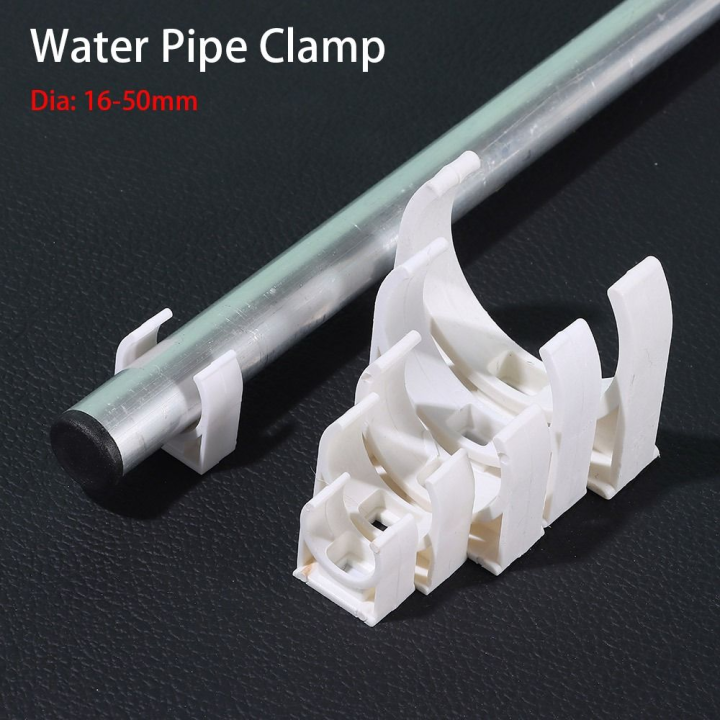 10Pcs Durable Garden Irrigation Pipe Clamp Watering Adapter Aquarium ...