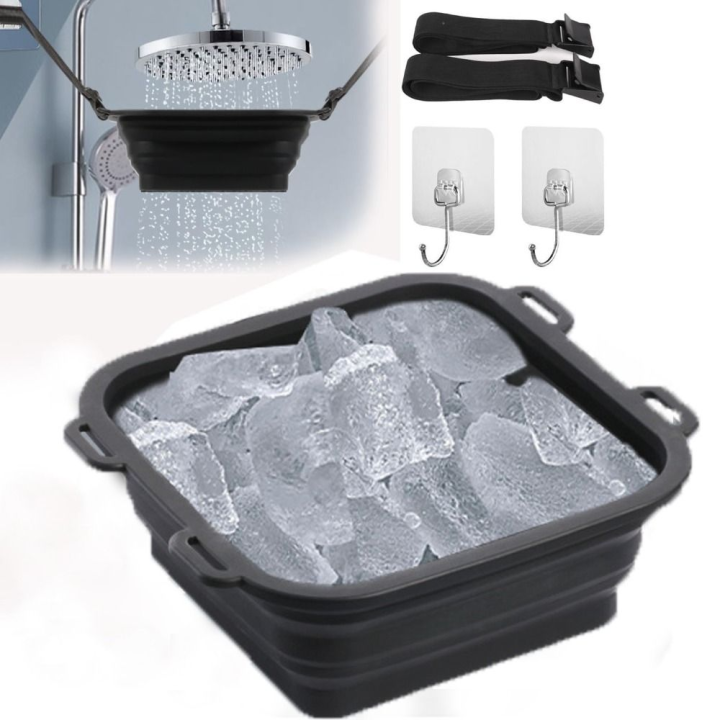 High Quality Silicone Ice Bath Barrel Portable Bathing Ice Bath Tub ...