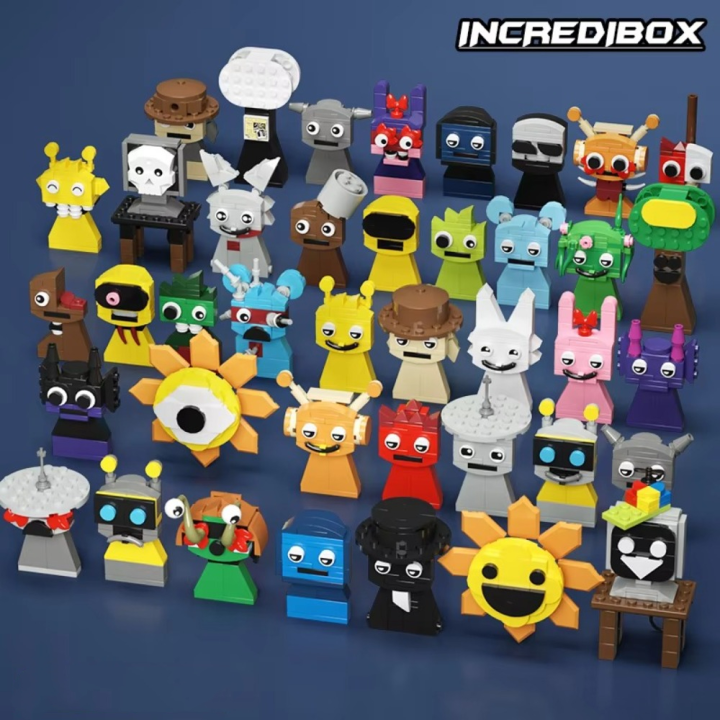 New Rhythm Box Sprunki Building Blocks Game Peripheral Oren Assembled ...