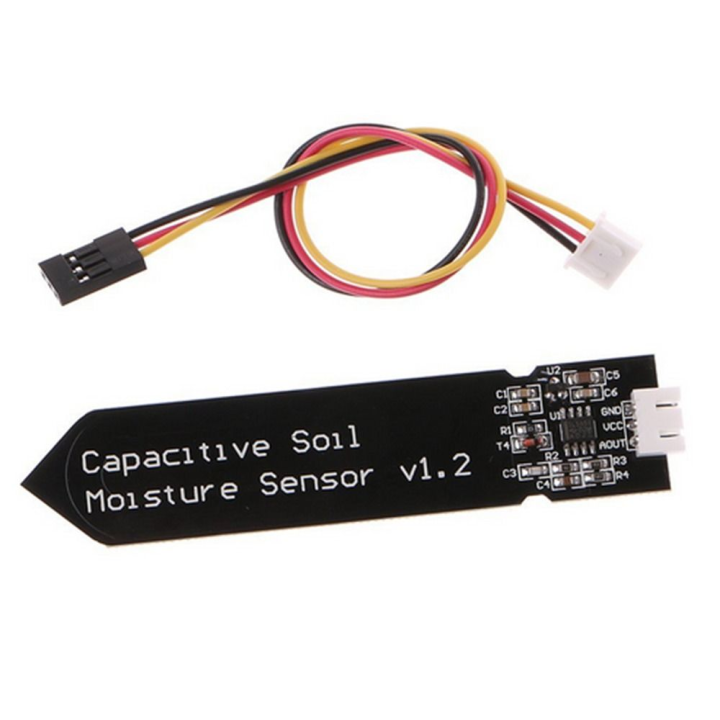 Corrosion Resistant 3.3~5.5V Capacitive Soil Moisture Sensor Module ...