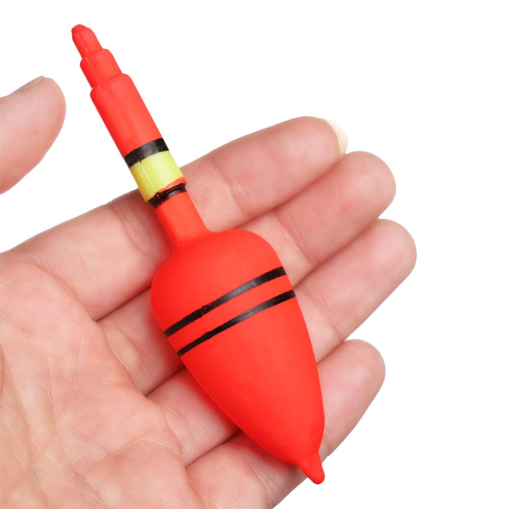 5pcs/set New Bobber Plastic Eva Foam Ball Boia Light Stick Fishing ...