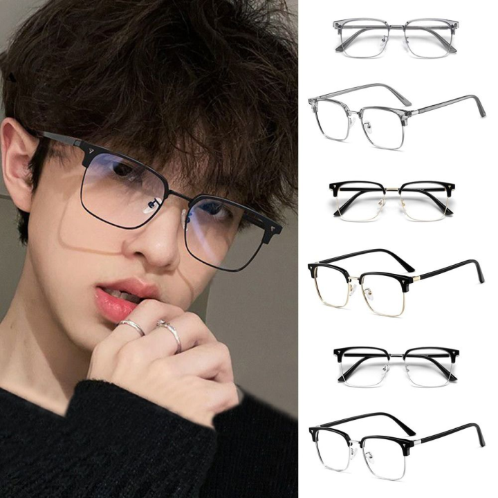 Vintage Blue Ray Blocking Anti-Blue Light Glasses Ultralight Metal ...