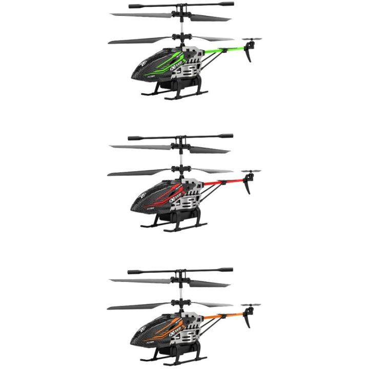 Hobbies Alloy ABS 7 LED Colors RC Helicopters 3.5CH USB Charging Flying ...