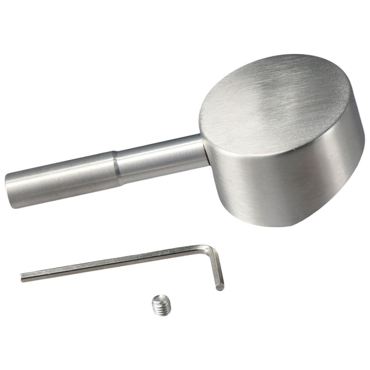 with Hot and Cold Color Button Stainless Steel Lever Handle 42mm Faucet ...