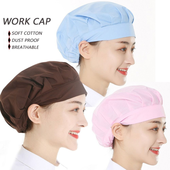 Accessories Cotton Dust proof Work Cap Bundled Hair Work Headband Wrap ...