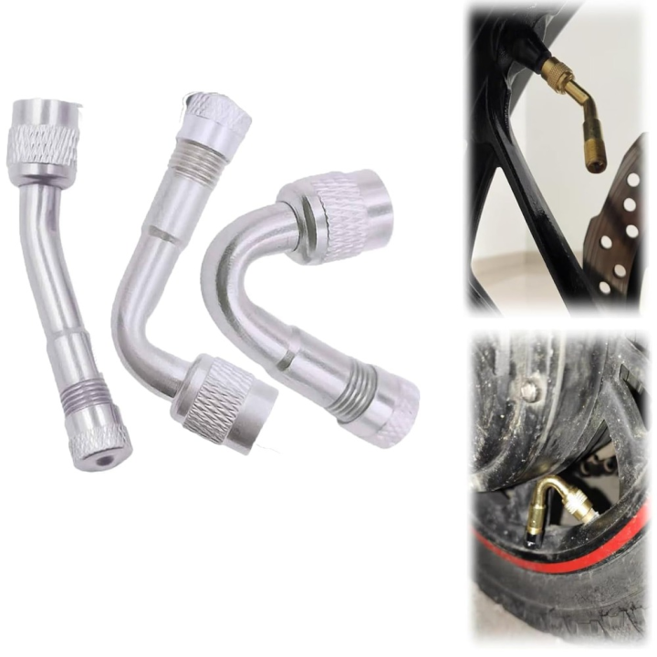 Universal Multi-Function Inflatable Nozzle Extension Angle Bent Silver ...