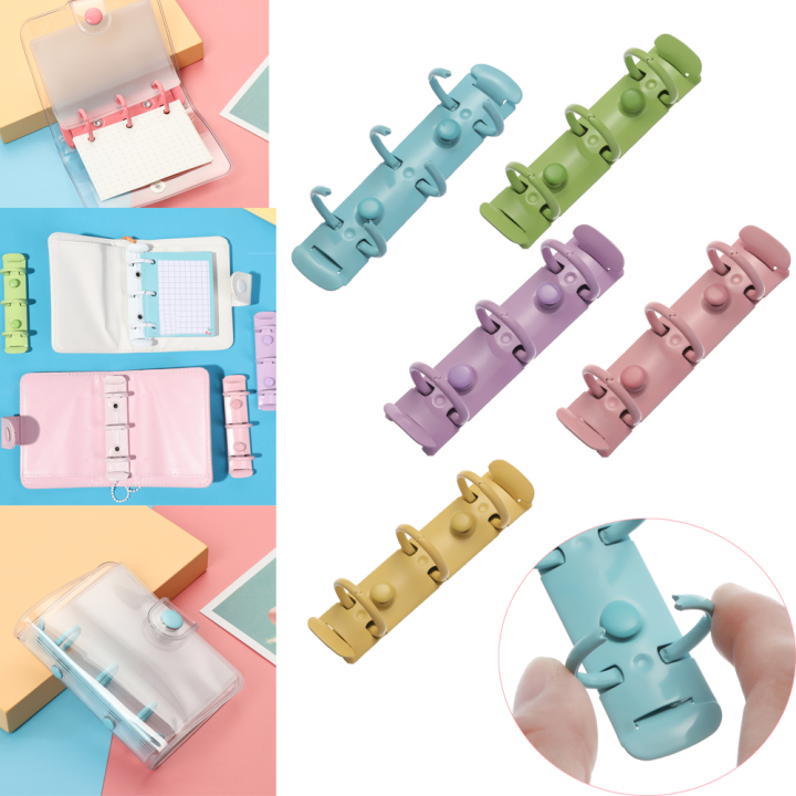 DIY Office Supplies Refillable Accessory Metal Notepad Ring Binder ...