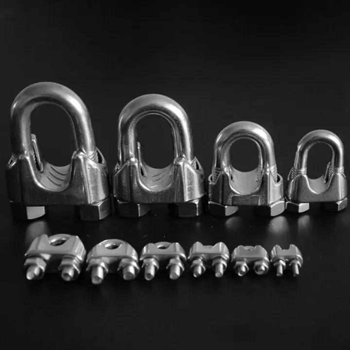 1Pc Durable M2/3/4/5/6/8/10/12/14mm Wire Rope Sleeve 304 Stainless ...