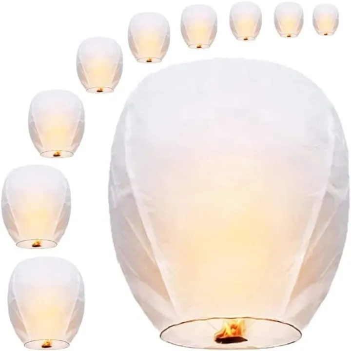 DIY Decoration Best Wishes Celebration Events Wishing Lanterns Sky ...