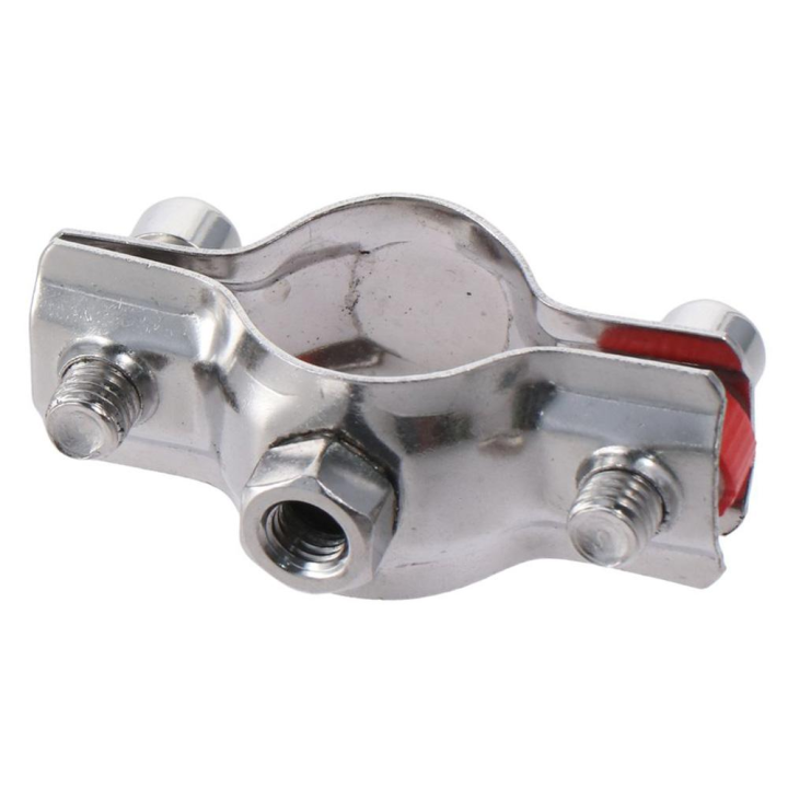 Durable Stainless Steel Split Ring Pipe Hanger Silver Wall Ceiling Pipe ...