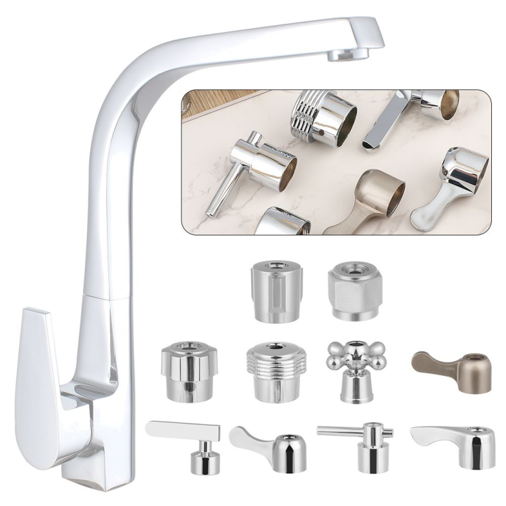 1Pcs Bathroom Accessories Core Handwheel Faucet Switch Handle Faucet ...