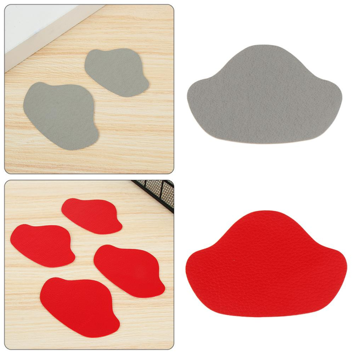 2Pairs Practical Cobbler Foot Care Shoe Boot Pad Heel Repair Subsidy ...