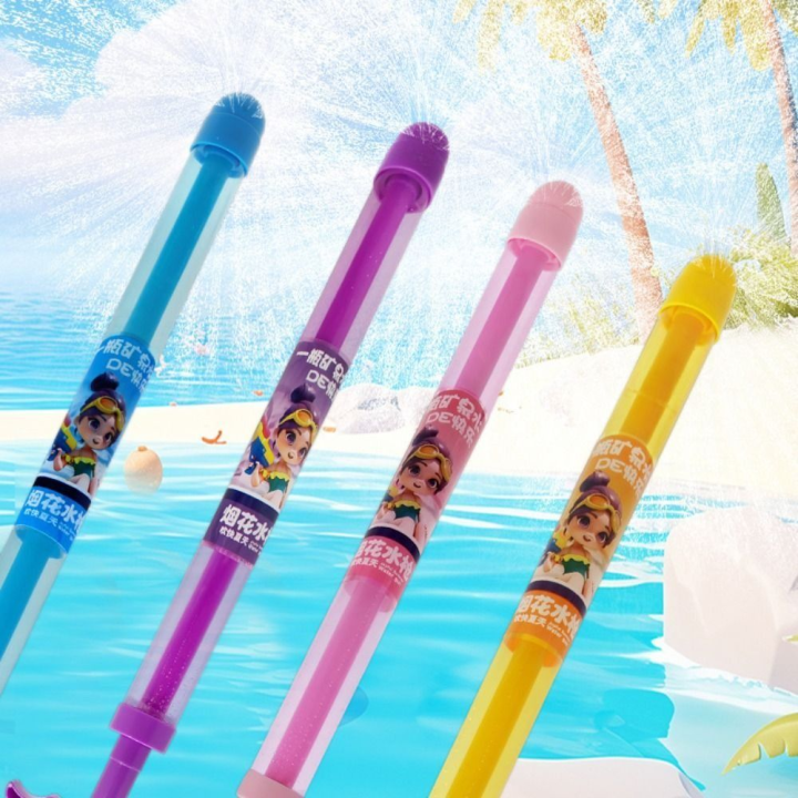Portable Splashing Spray Water Spray Toys Random Color Pull Type Water ...