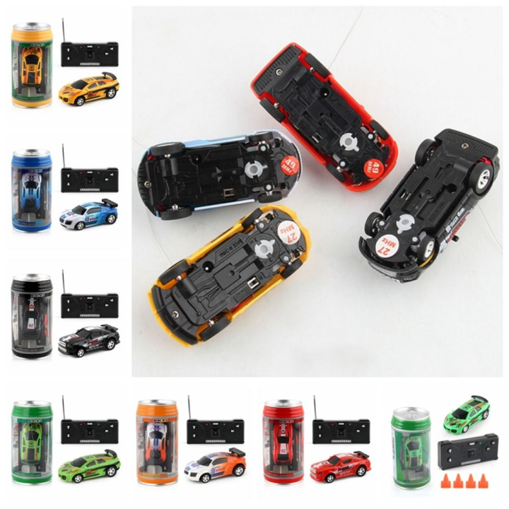 PVC Cans Remote Control :45 MINI RC Car Electric High Speed Micro ...