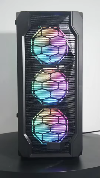 Falcon F8010 RGB Brand New Gaming PC Casing with Side Tempered Glass ...