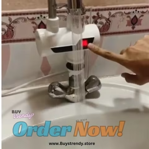 Hot Water Tap Instant Heating Electric Water Heater Faucet, 3000 Watt ...