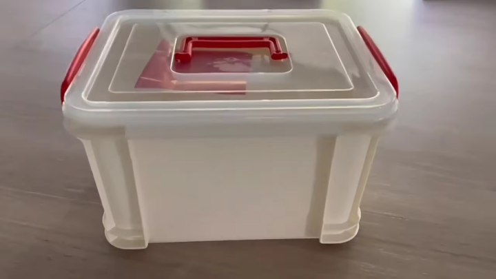 Versatile Durable Plastic Medicine & Large First Aid Storage Box for ...