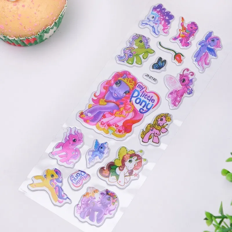 Ready Stock My Little Pony 3D Stickers PVC Affixed Sticker Girl Toys ...