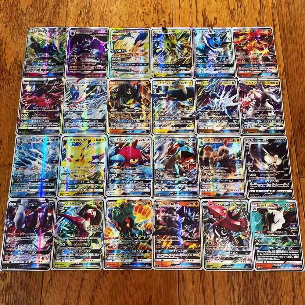 NovaNest 100pcs Pokemon Pikachu Gx Vmax Vstar Japanese Shiny Energy ...