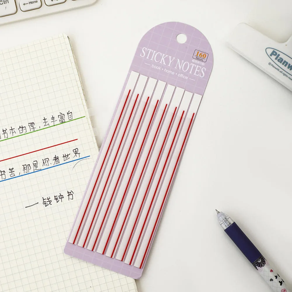 Self-adhesive Sticky Notes Writable Removable 160 Sheets Transparent ...