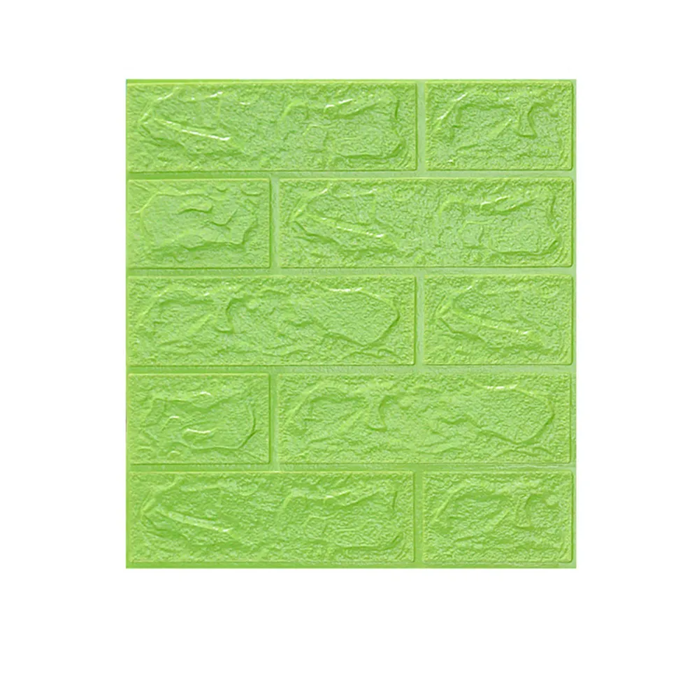 3D Wall Stickers Self Adhesive Foam Brick Room Decor DIY 3D Wallpaper ...