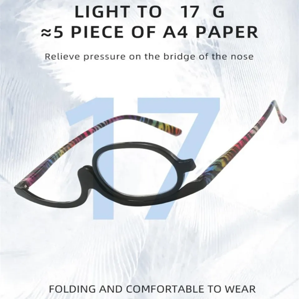 Lighted Reading Glasses Magnifying Makeup & Reading Glasses Two In One ...