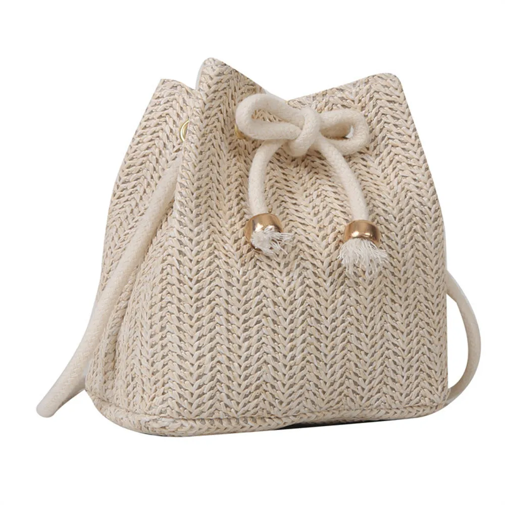 Crossbody Bag Woven Bag Shoulder Bag Beach Tote Bucket Bag | Daraz.com.np