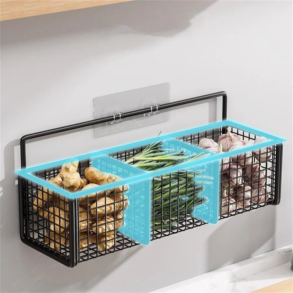 Sturdy Storage Rack Easy Install Non-Perforated Wall Mounted Wall Shelf ...