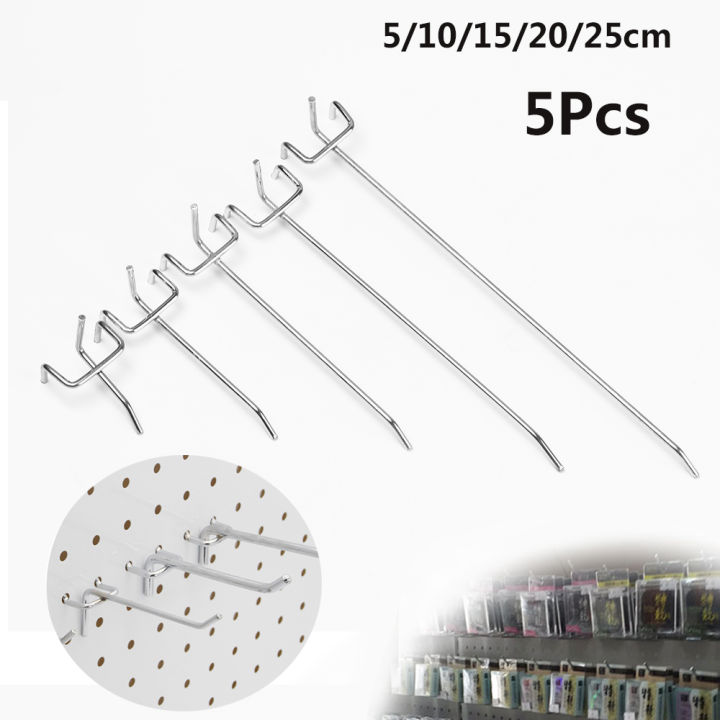 5Pcs Board Grid Wall Mesh Retail Display Shop Peg Goods Shelf Panel ...
