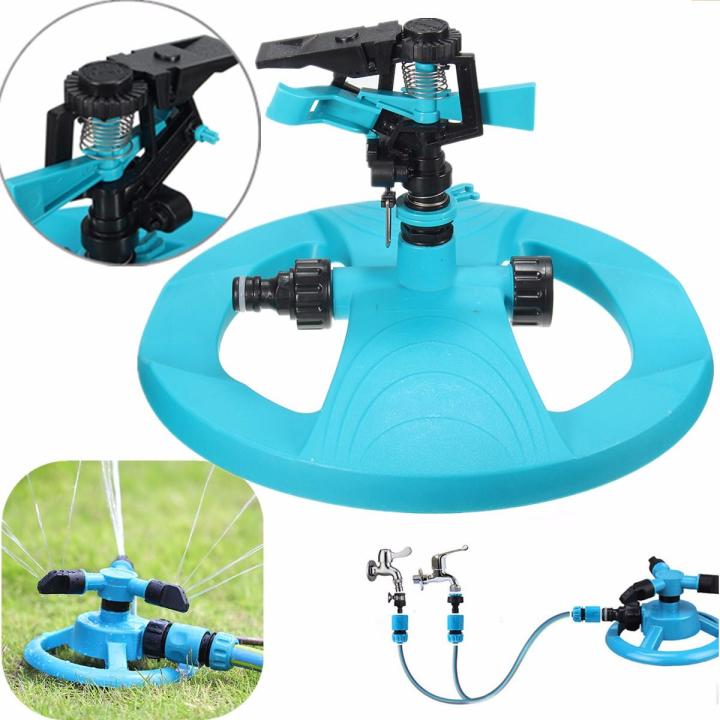 360° Rotating New Lawn Sprinklers Auto Watering Garden Plant Yard ...